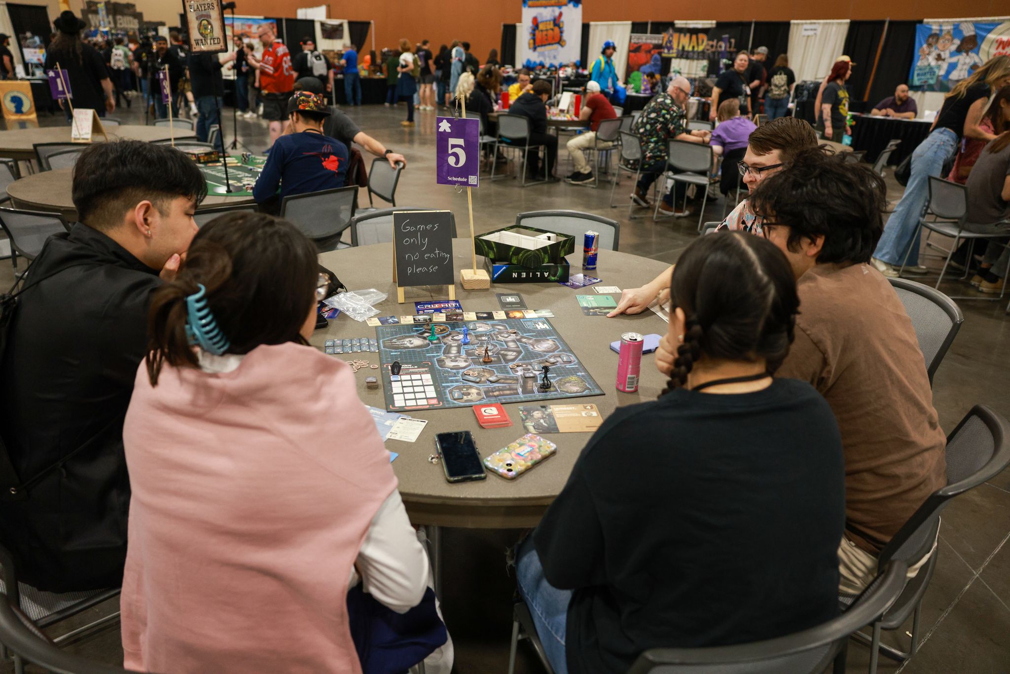 Tabletop Gaming Game On Expo